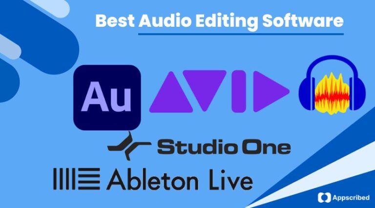 Best Audio Editing Software In 2024 [FREE And PAID]