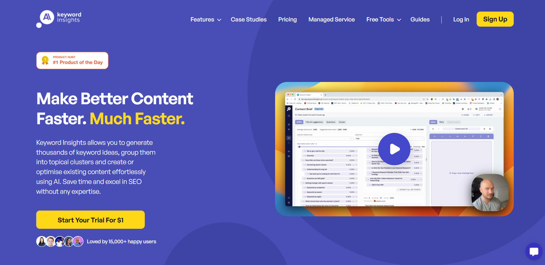 Keyword Insights Review: AI Keyword Research Tool