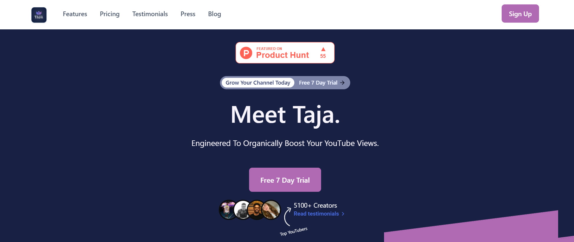 Taja AI: Best Youtube SEO Automation Tool