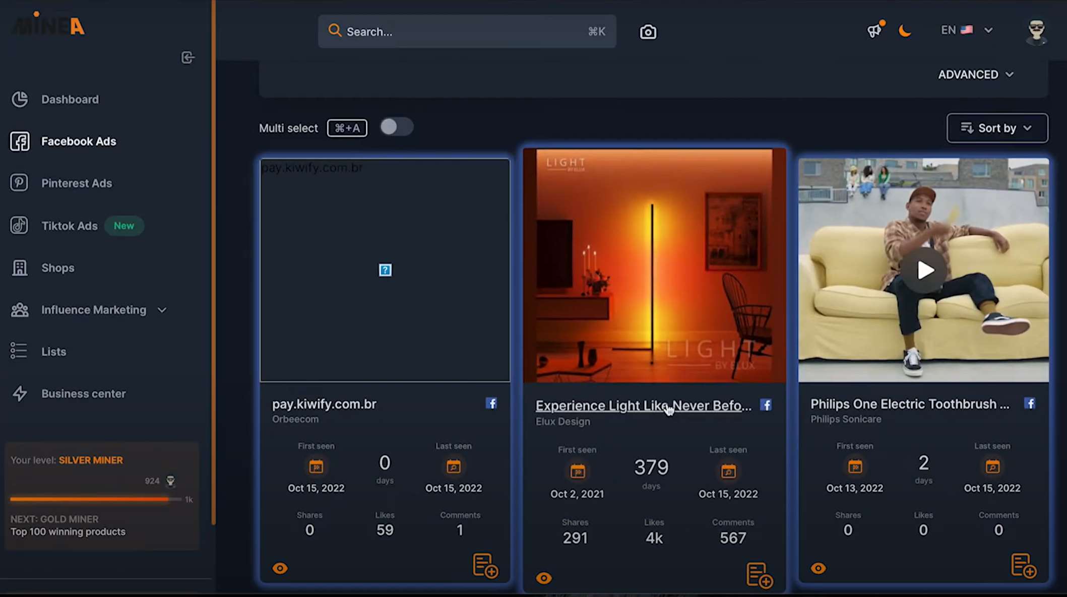 Minea Review: Revealing Insights On Winning Products