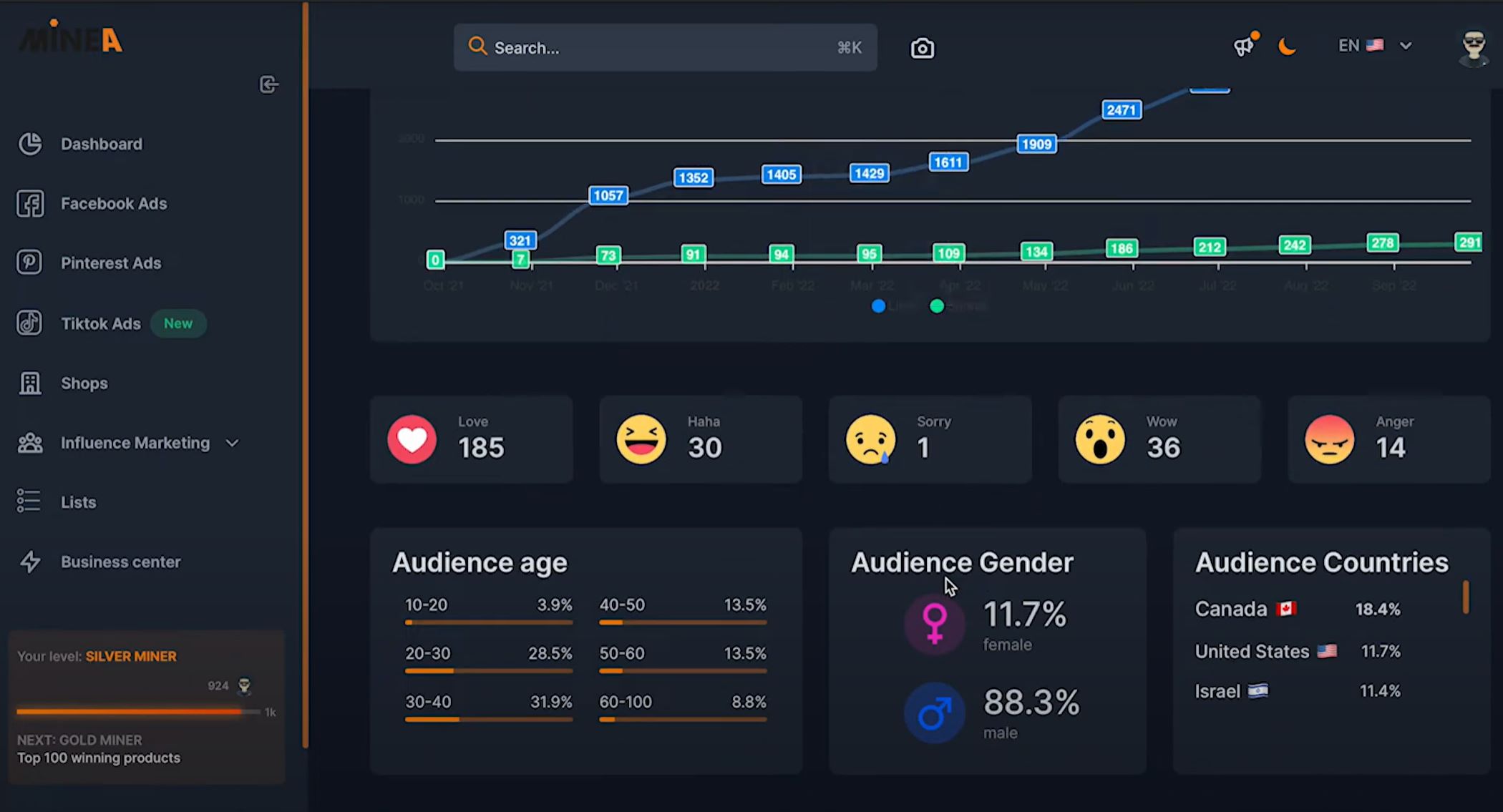 Minea Review: Revealing Insights On Winning Products