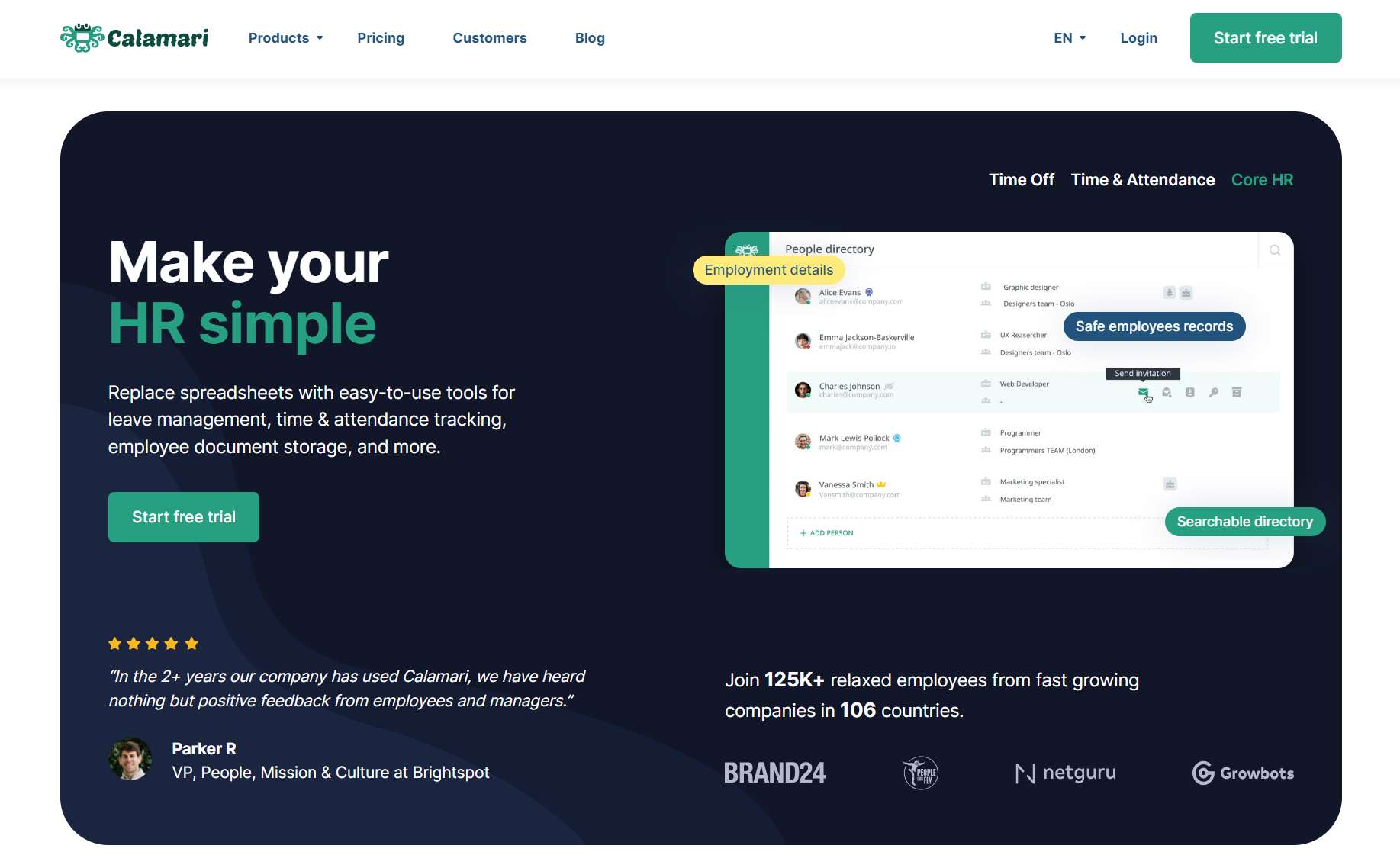 Calamari Review: Simplify Leave And Attendance Management