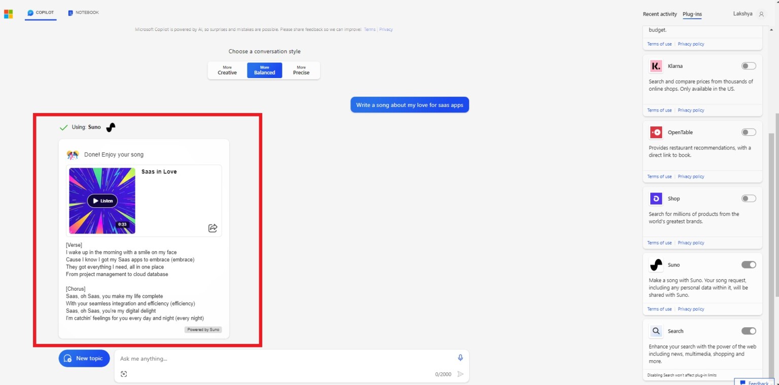 How To Use Suno AI Music In Copilot To Create AI Music?