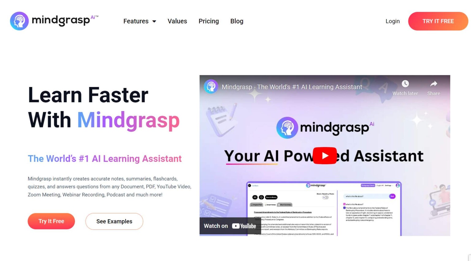 Mindgrasp AI: #1 AI Study Assistant For Students [2024]