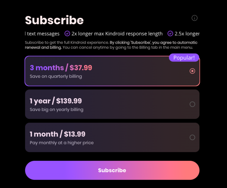 Kindroid AI Review: Pricing, Features And Alternatives | Appscribed