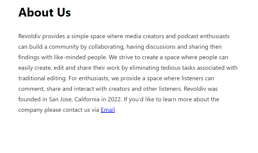Revoldiv: Advanced Audio-to-text Transcription Tool