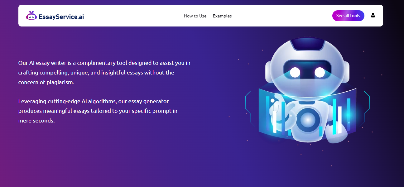 EssayService.AI - Free AI Essay Writer Without Login