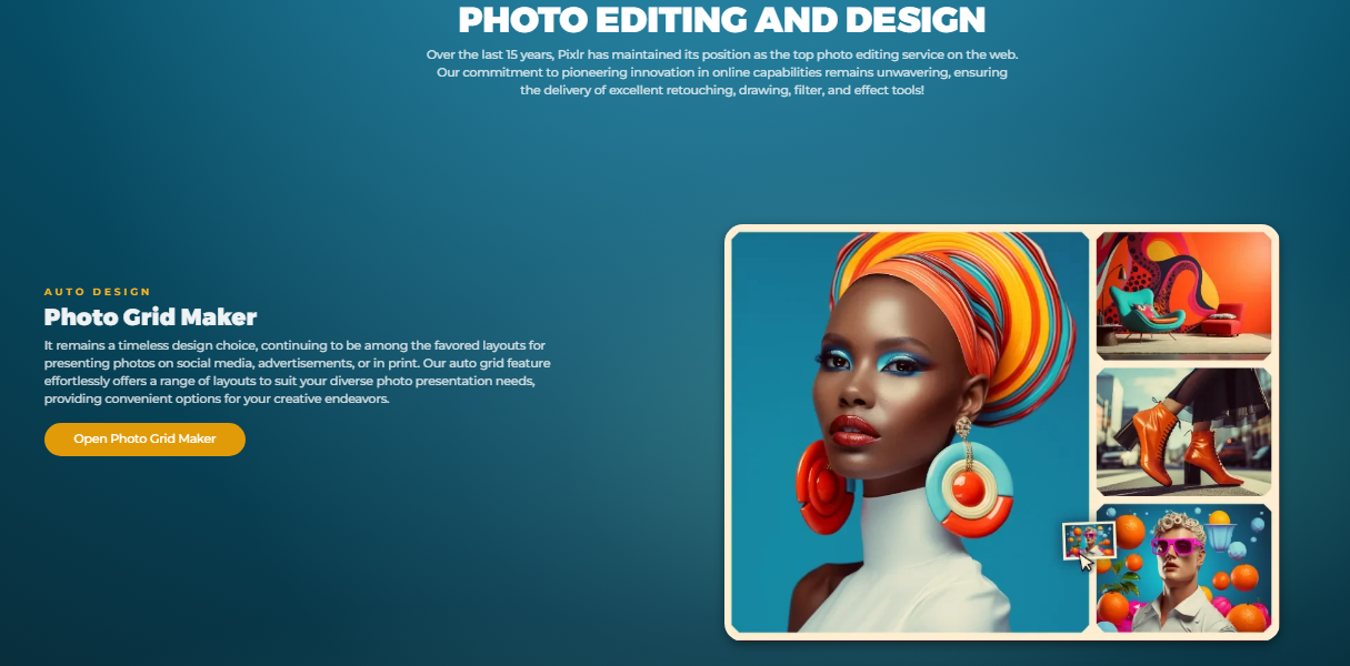 Pixlr: Powerful Image Editing Online Using AI