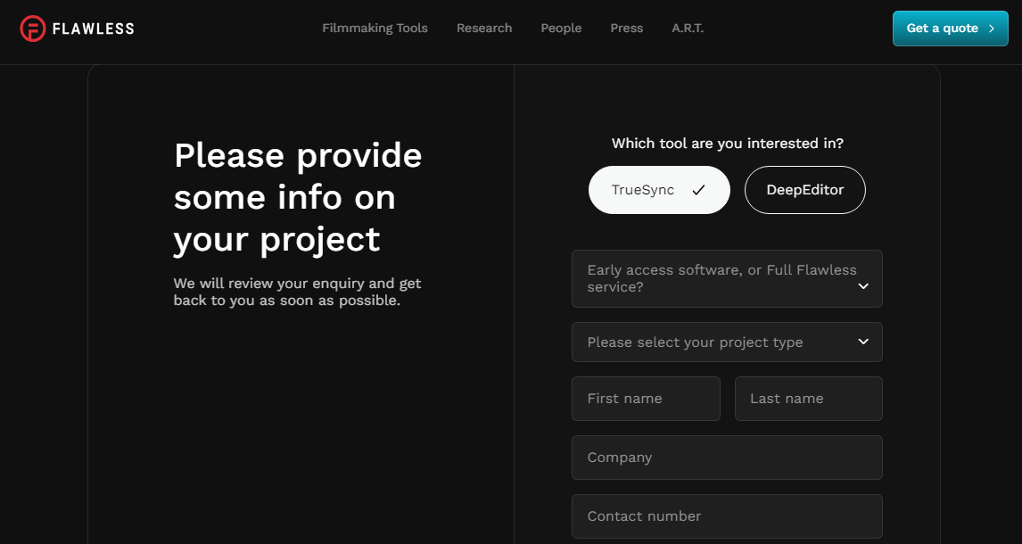Flawless AI: Best Dubbing Tool For Filmmakers