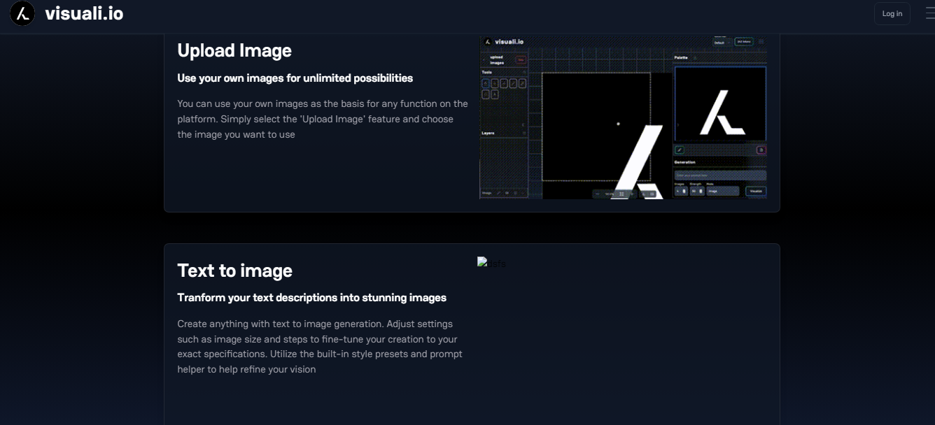 Visuali: Best AI Art Creation Tool For Designers