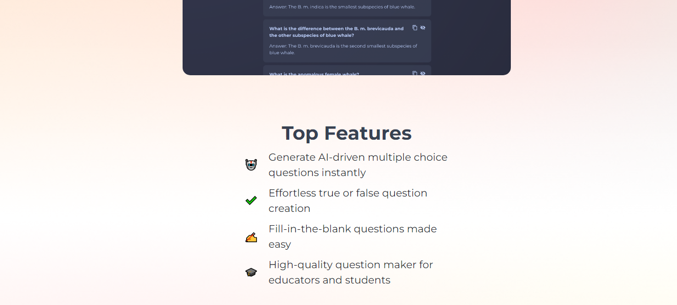 Yippity: AI-Driven Question Creation Tool