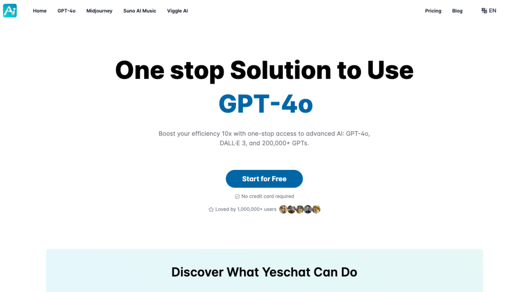 YesChat: AI-Powered Chat And Image Generation Tool