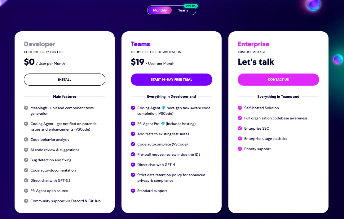 CodiumAI: AI-Driven Code Testing And Review Tool