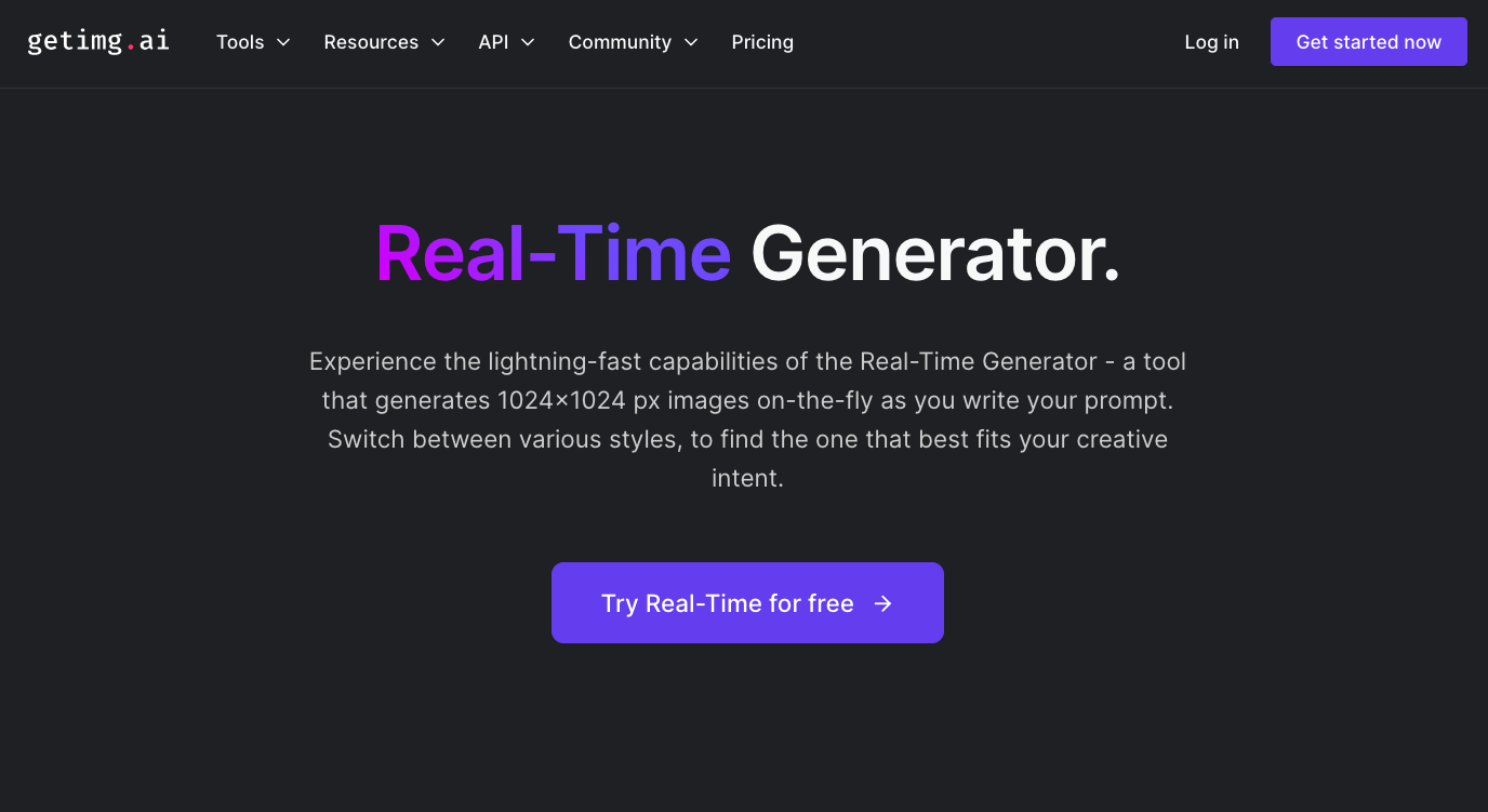 Getimg.ai: Real Time Image Creation Tool