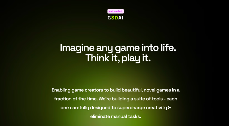 G3D AI: Advanced Generative Tool For 3D Game Development