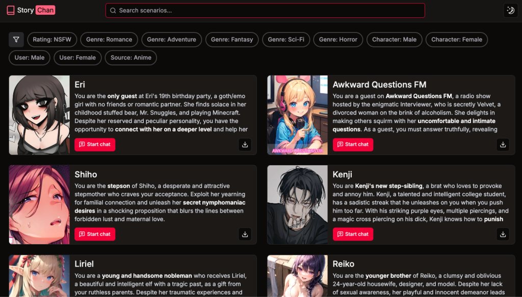 StoryChan: AI-Powered Interactive Storytelling Platform