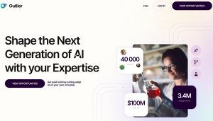 Outlier AI: Get Paid Training Cutting-edge AI | Appscribed