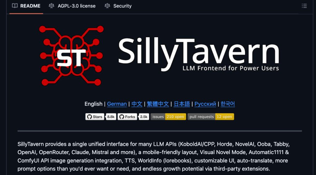 SillyTavern: Review, Features, Pricing, Alternatives | Appscribed