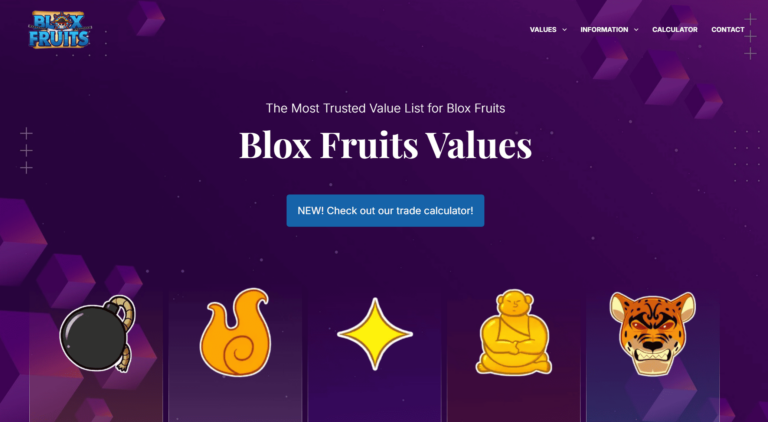 Blox Fruits Values: Trading Calculator For Roblox Gaming
