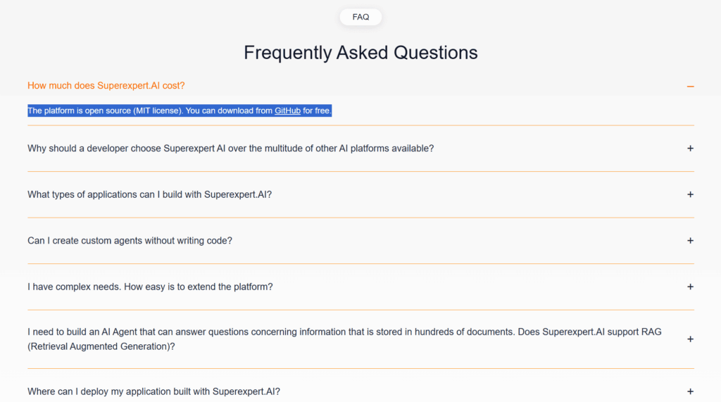 Superexpert AI: No-Code Open-Source AI Agent Builder | Appscribed