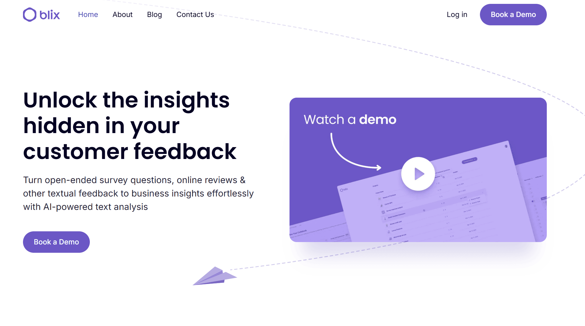 Blix AI - Convert Customer Feedback Into Clear Insights | Appscribed